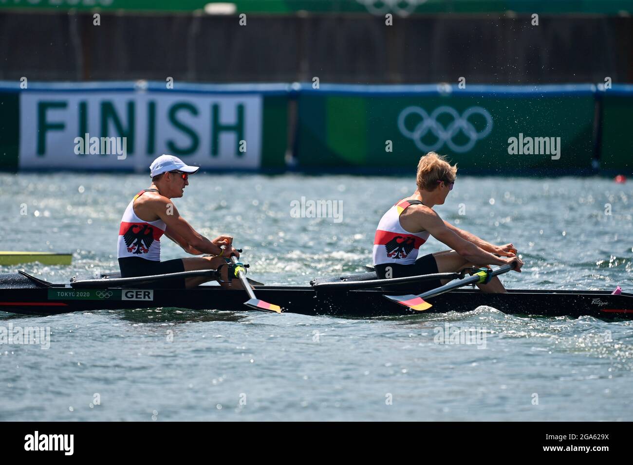 Jonathan ROMMELMANN (GER), Jason OSBORNE (GER), lightweight double ...