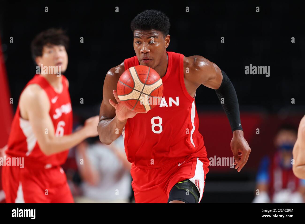 Saitama, Japan. 29th July, 2021. Rui Hachimura (JPN) Basketball : Men's ...