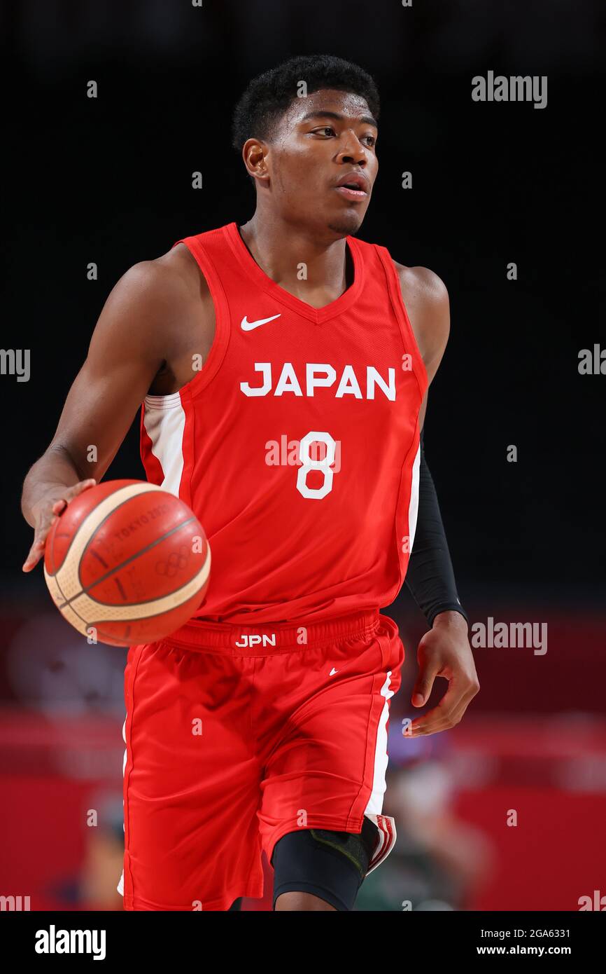 Saitama, Japan. 29th July, 2021. Rui Hachimura (JPN) Basketball : Men's Preliminary Round Group ...