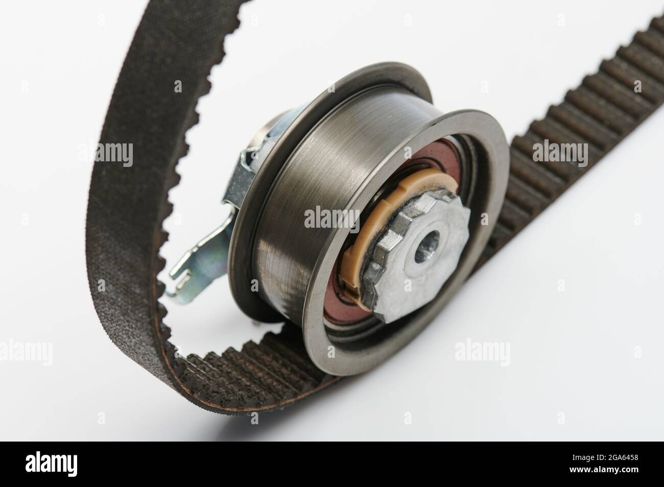 New car parts background. Replacement auto kit theme Stock Photo - Alamy