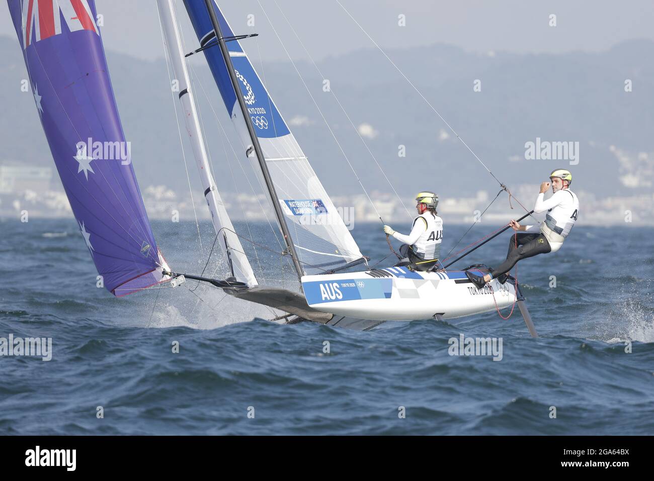 WATERHOUSE, DARMANIN (AUS), JULY 28, 2021 - Sailing : Mixed Mutihull ...