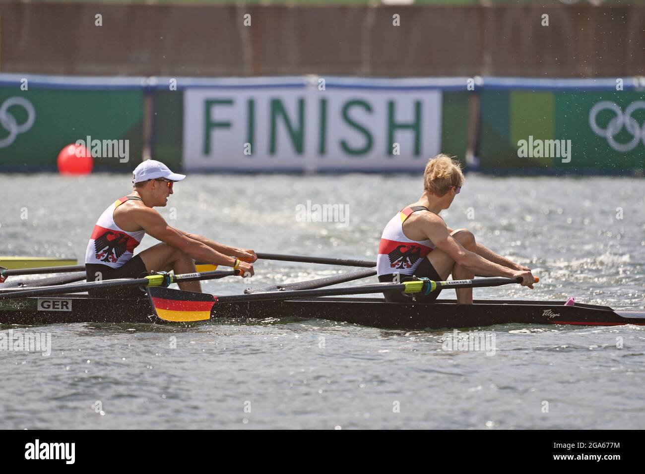 Jonathan ROMMELMANN (GER), Jason OSBORNE (GER), lightweight double ...