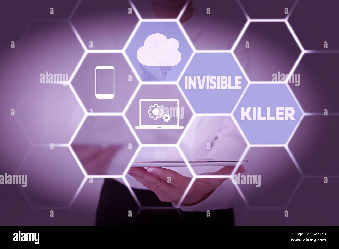 Inspiration showing sign Invisible Killer. Concept meaning presence ...