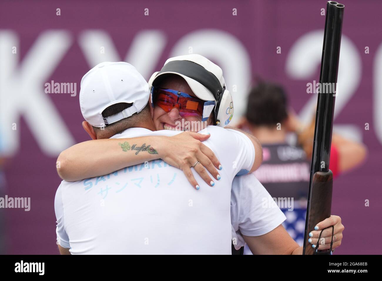 Tokyo, Japan. 29th July, 2021. Alessandra Perilli of San Marino ...