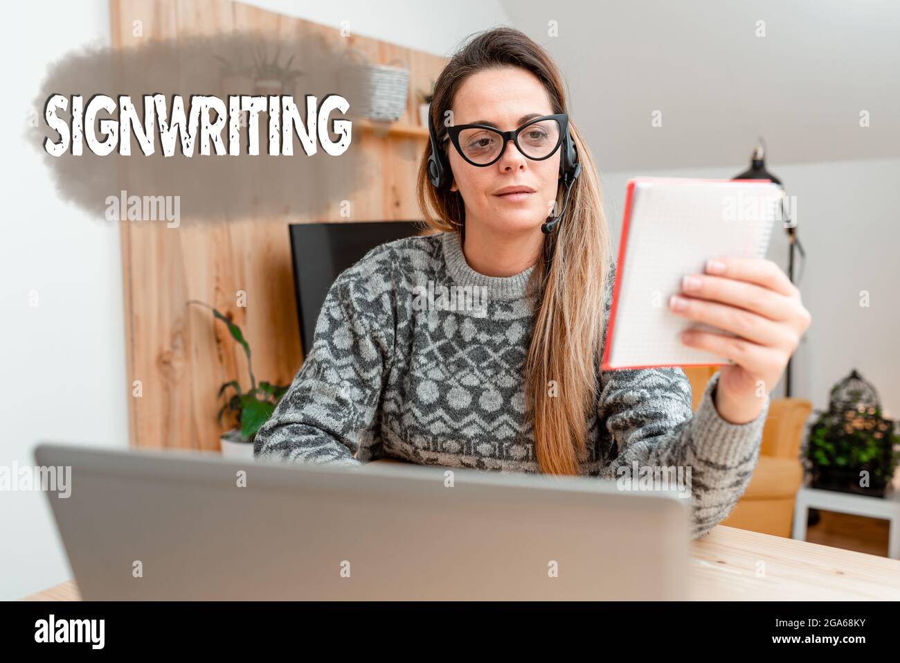 Writing displaying text Signwriting. Business concept any type of clear ...