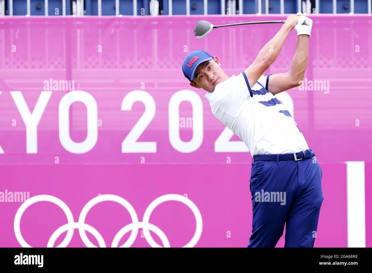 Saitama, Japan. 29th July, 2021. Collin Morikawa (USA) Golf : Men's ...