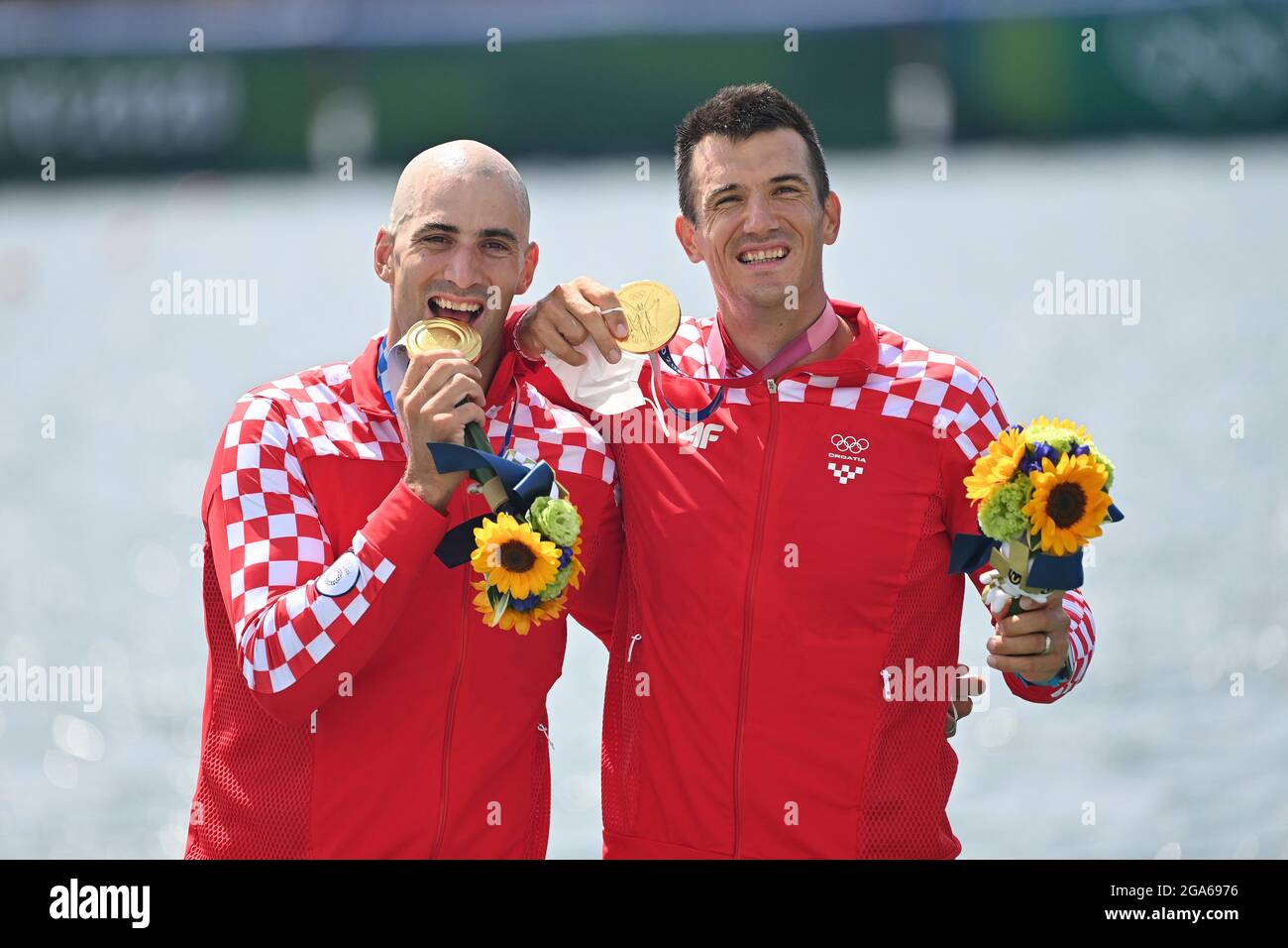Martin SINKOVIC (CRO), Valent SINKOVIC (CRO), winner, winner, Olympic ...