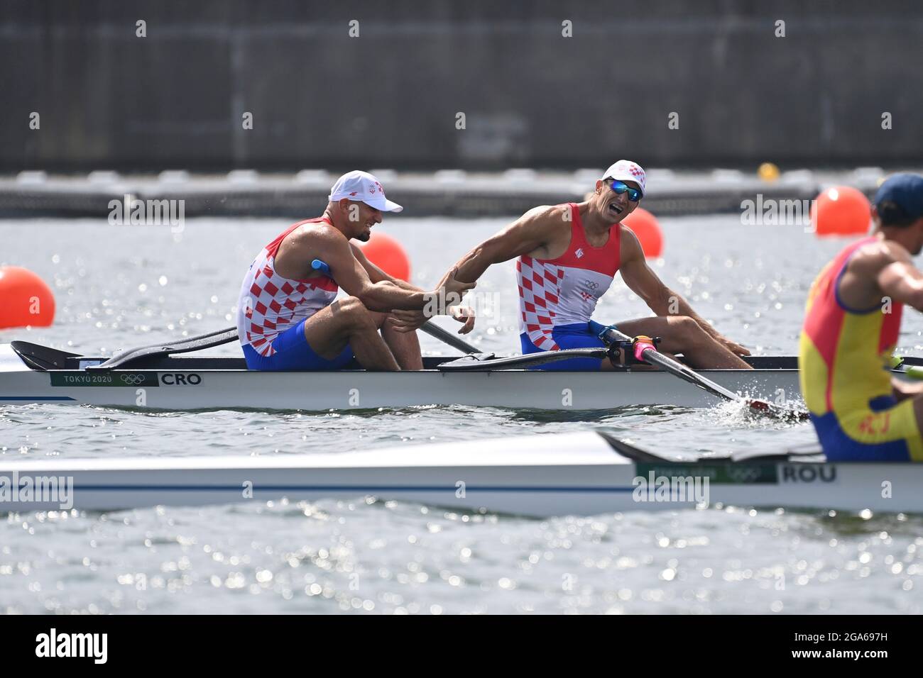 Martin SINKOVIC (CRO), Valent SINKOVIC (CRO), winner, winner, action ...