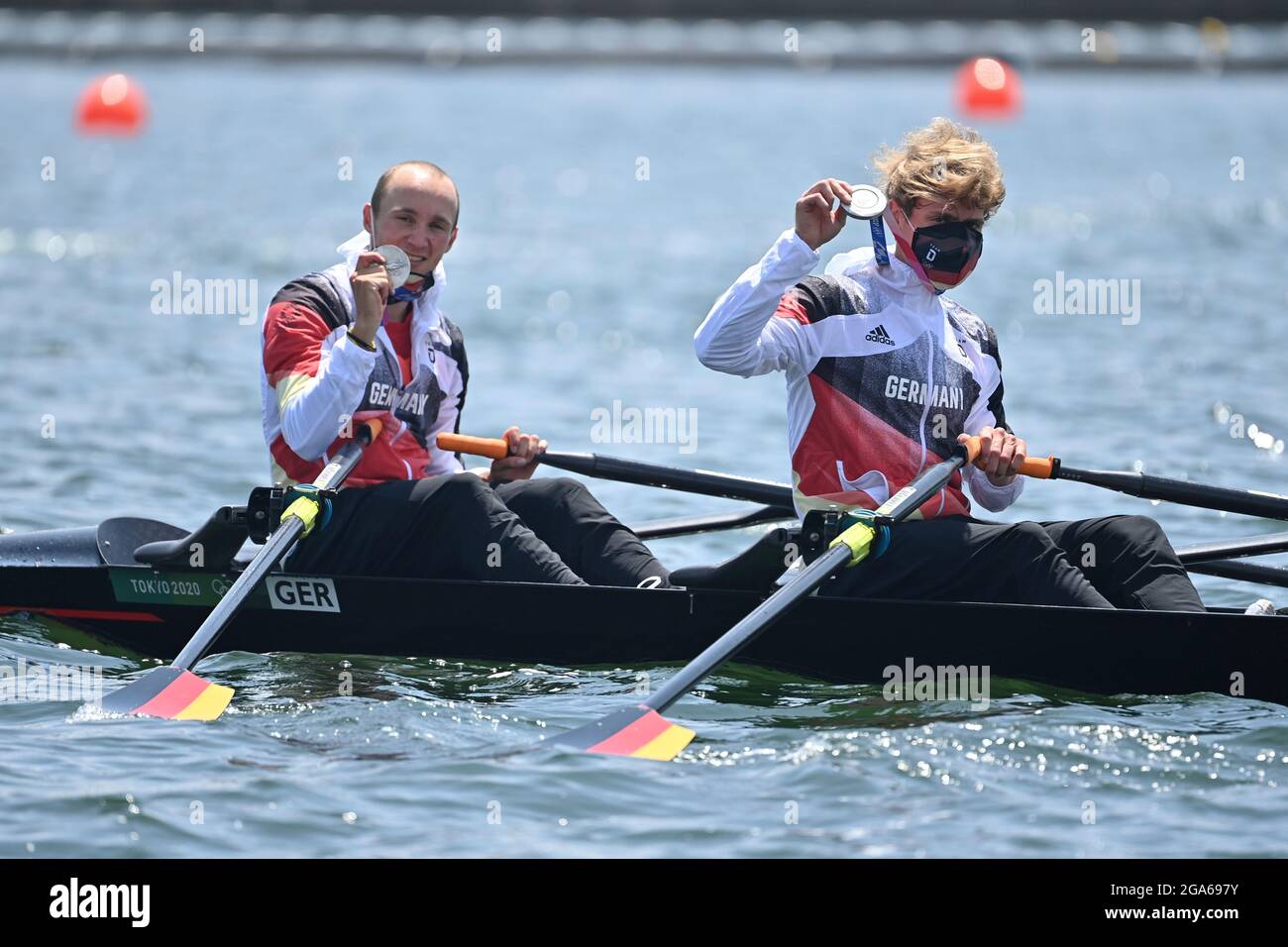 Jonathan ROMMELMANN (GER), Jason OSBORNE (GER), jubilation, joy ...