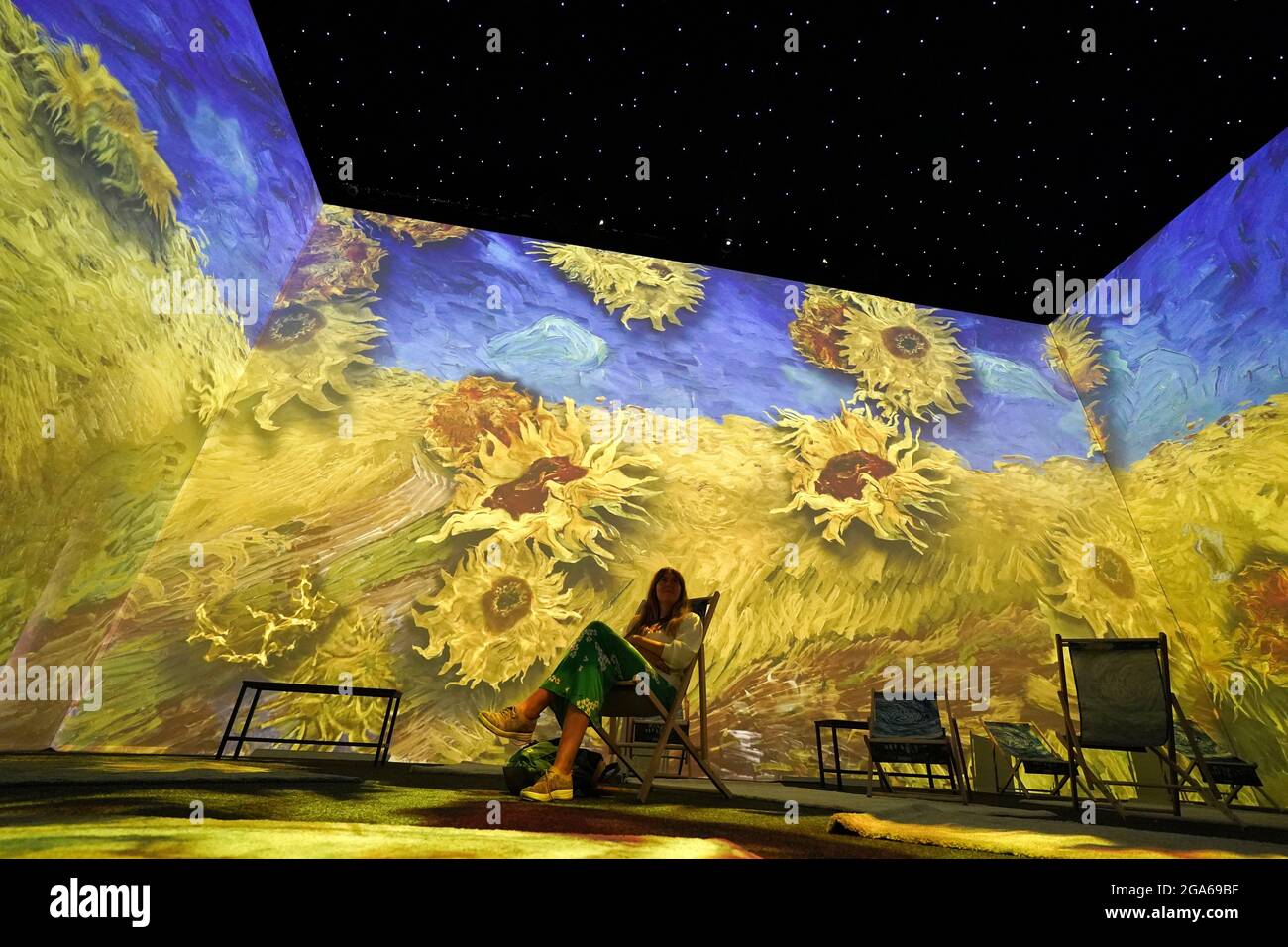 Vincent van gogh digital paintings hi-res stock photography and images ...