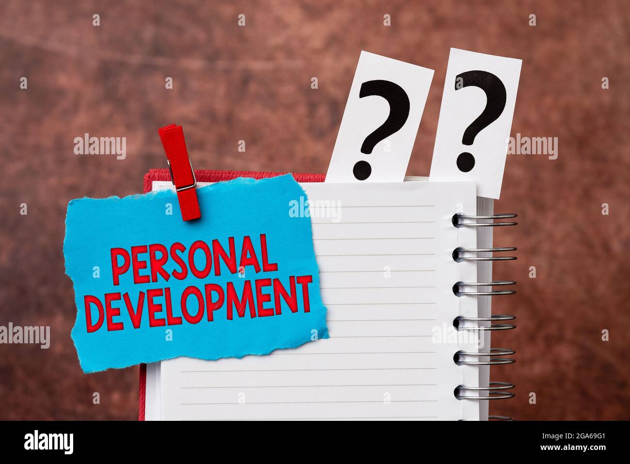 Sign displaying Personal Development. Business showcase process of ...
