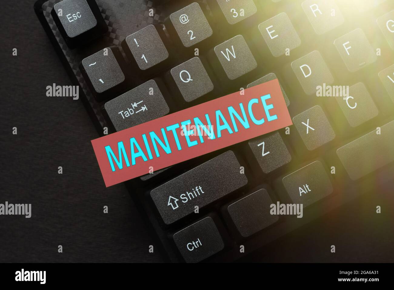 Conceptual display Maintenance. Concept meaning method of preserving or ...