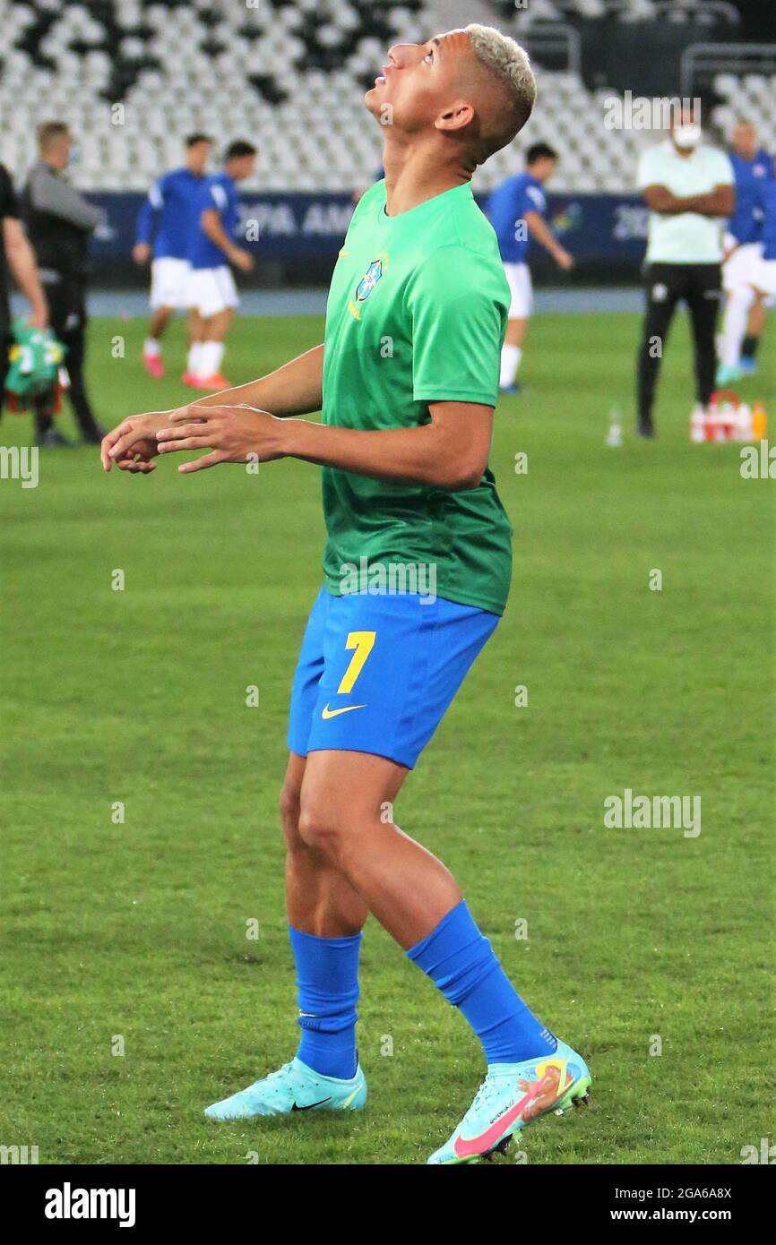 Richarlison of Brazil during the Copa America 2021, quarter final ...