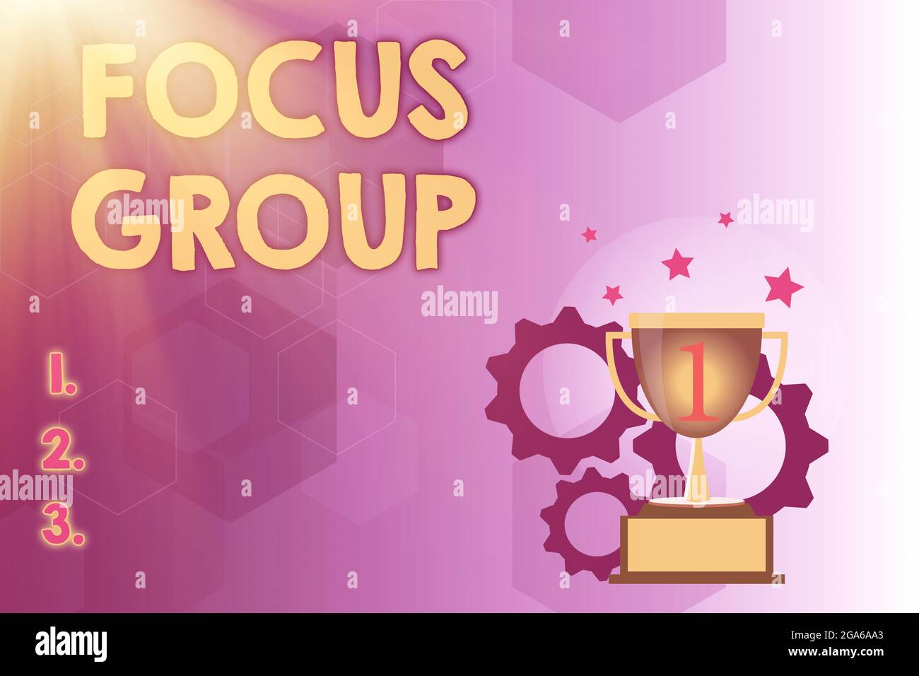 Handwriting text Focus Group. Conceptual photo consist of ...