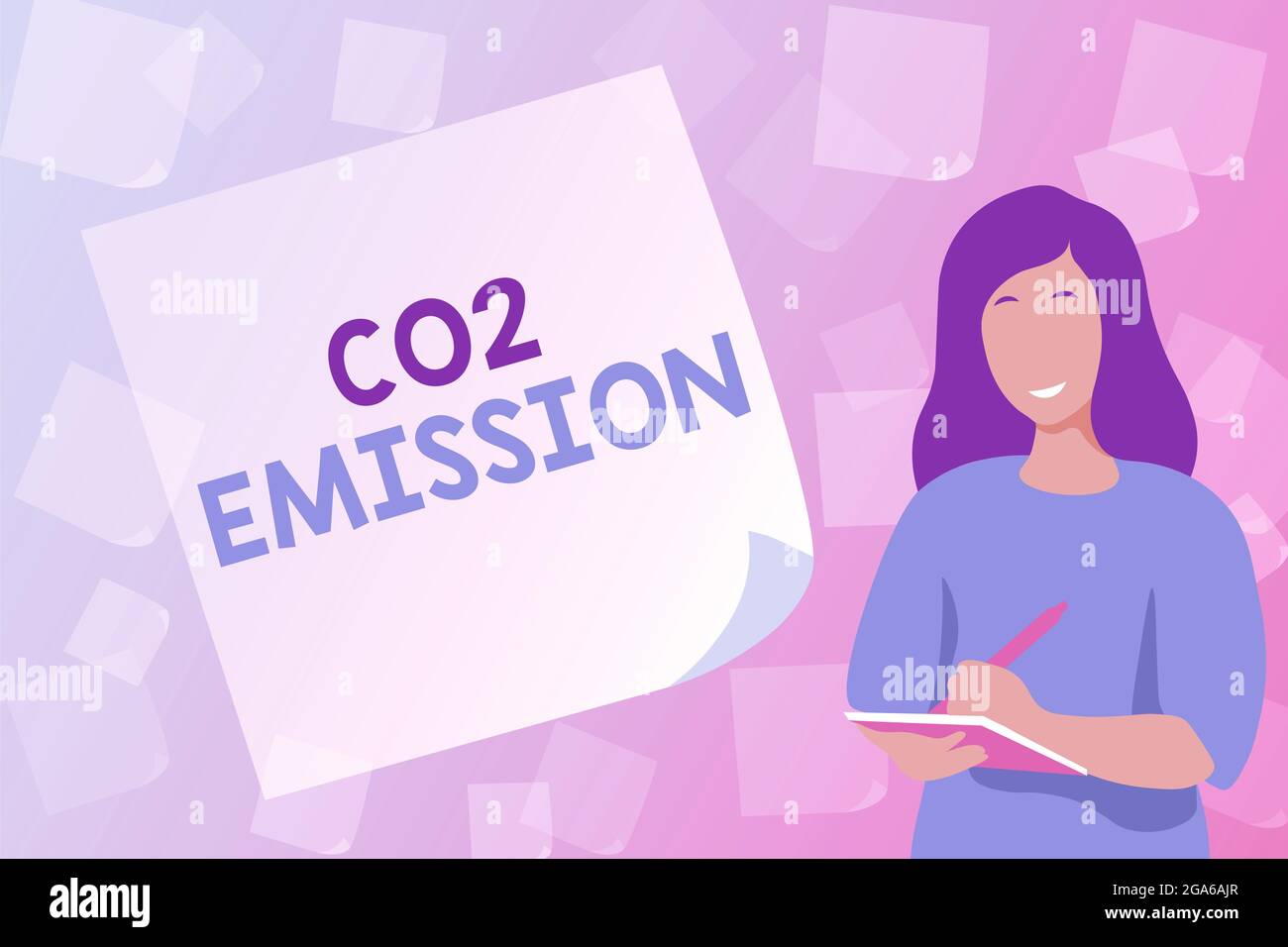 Writing displaying text Co2 Emission. Conceptual photo Releasing of ... Writing displaying text Co2 Emission. Conceptual photo Releasing of ...