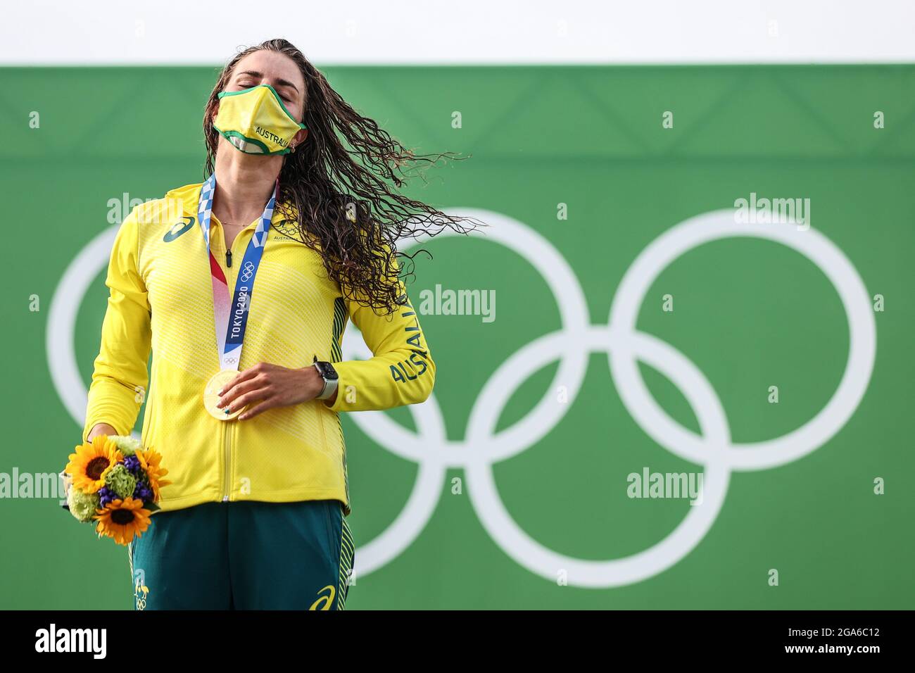 Tokyo, Japan. 29th July, 2021. Gold medalist Jessica Fox of Australia ...