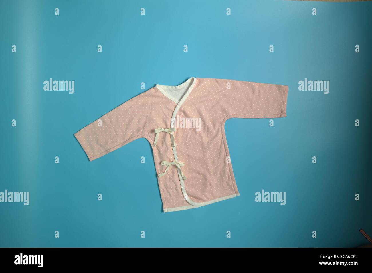 Korean traditional clothing on blue background Stock Photo - Alamy