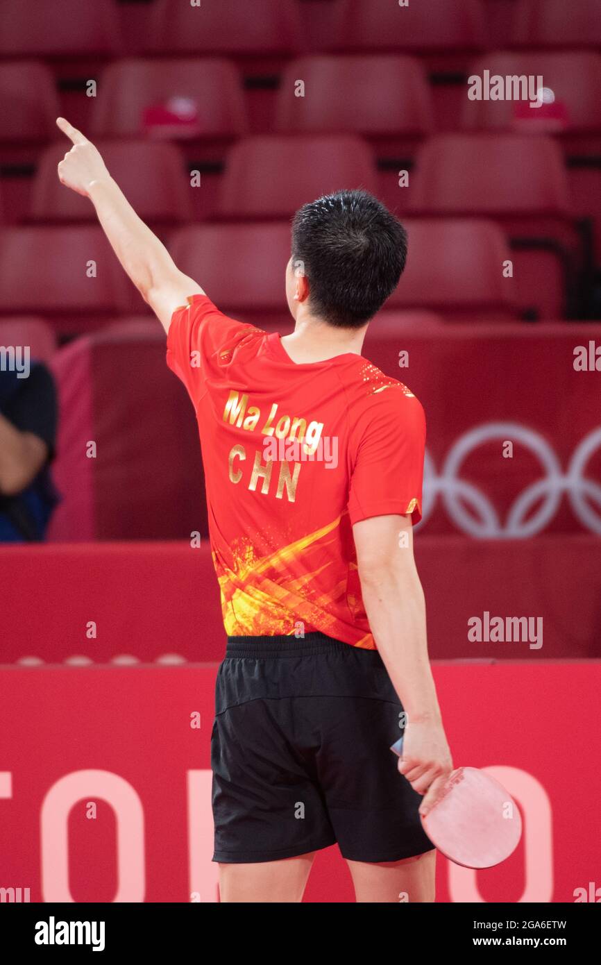 MA Long (CHN) men's singles semifinals Table Tennis JULY 29, 2021 ...