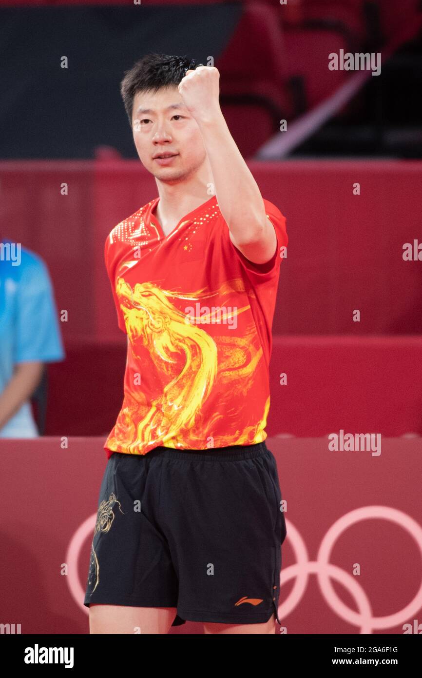 MA Long (CHN) men's singles semifinals Table Tennis JULY 29, 2021 ...