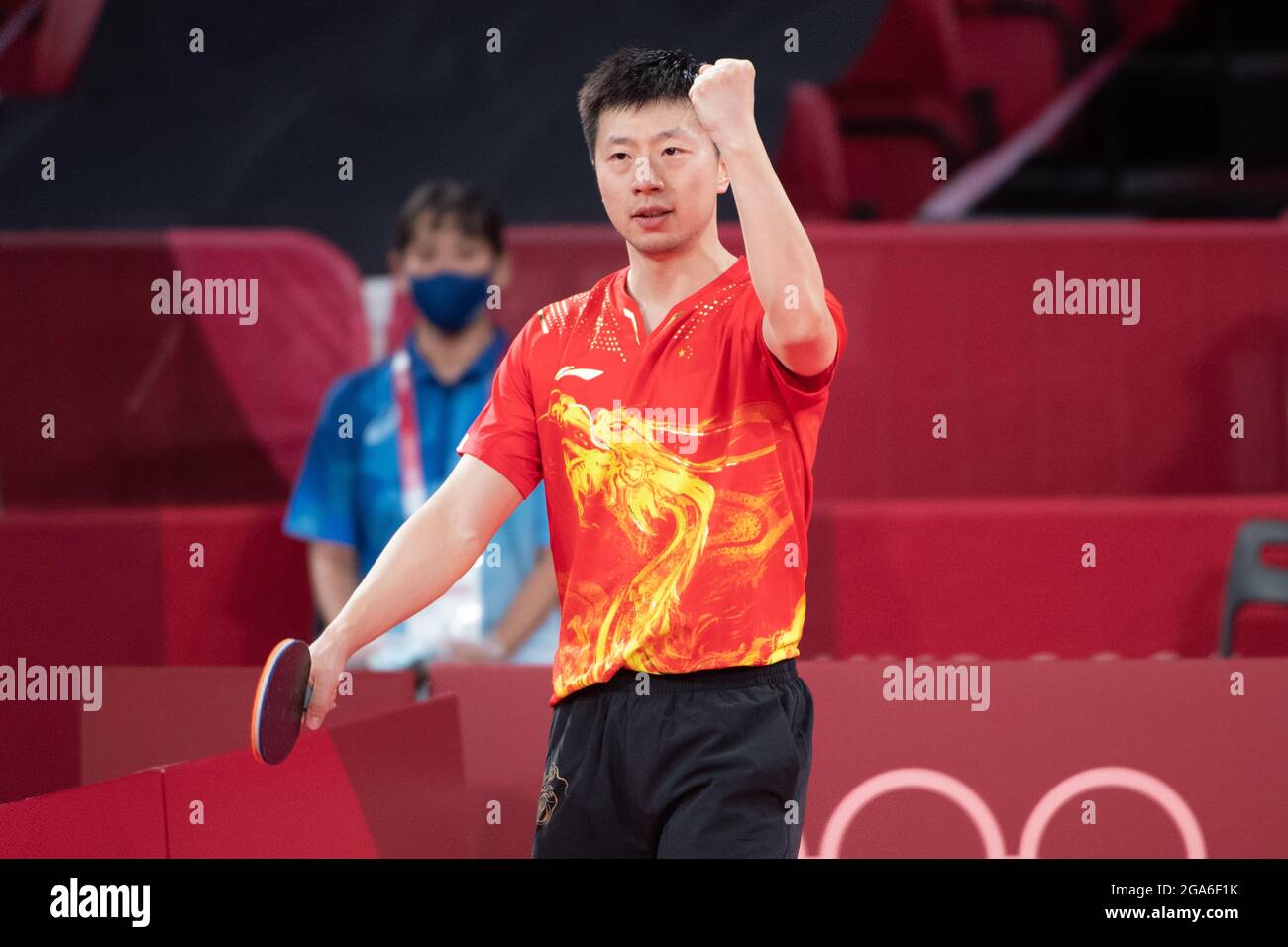 MA Long (CHN) men's singles semifinals Table Tennis JULY 29, 2021 ...