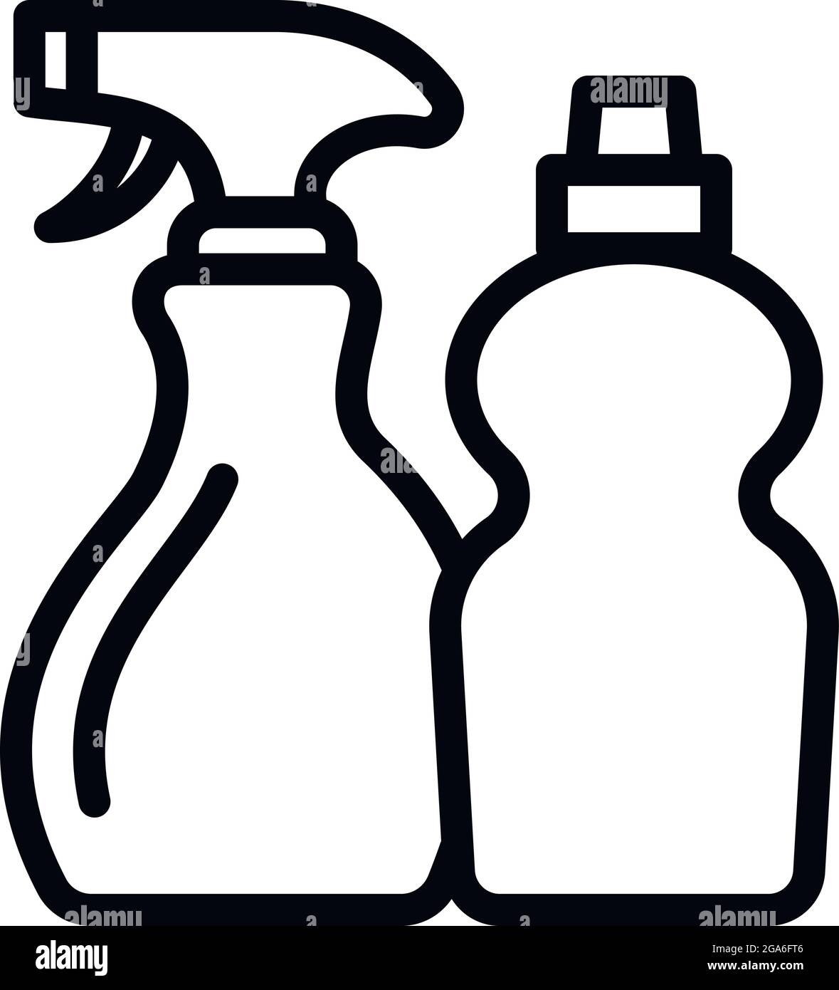 Cleaner equipment icon. Outline cleaner equipment vector icon for web ...