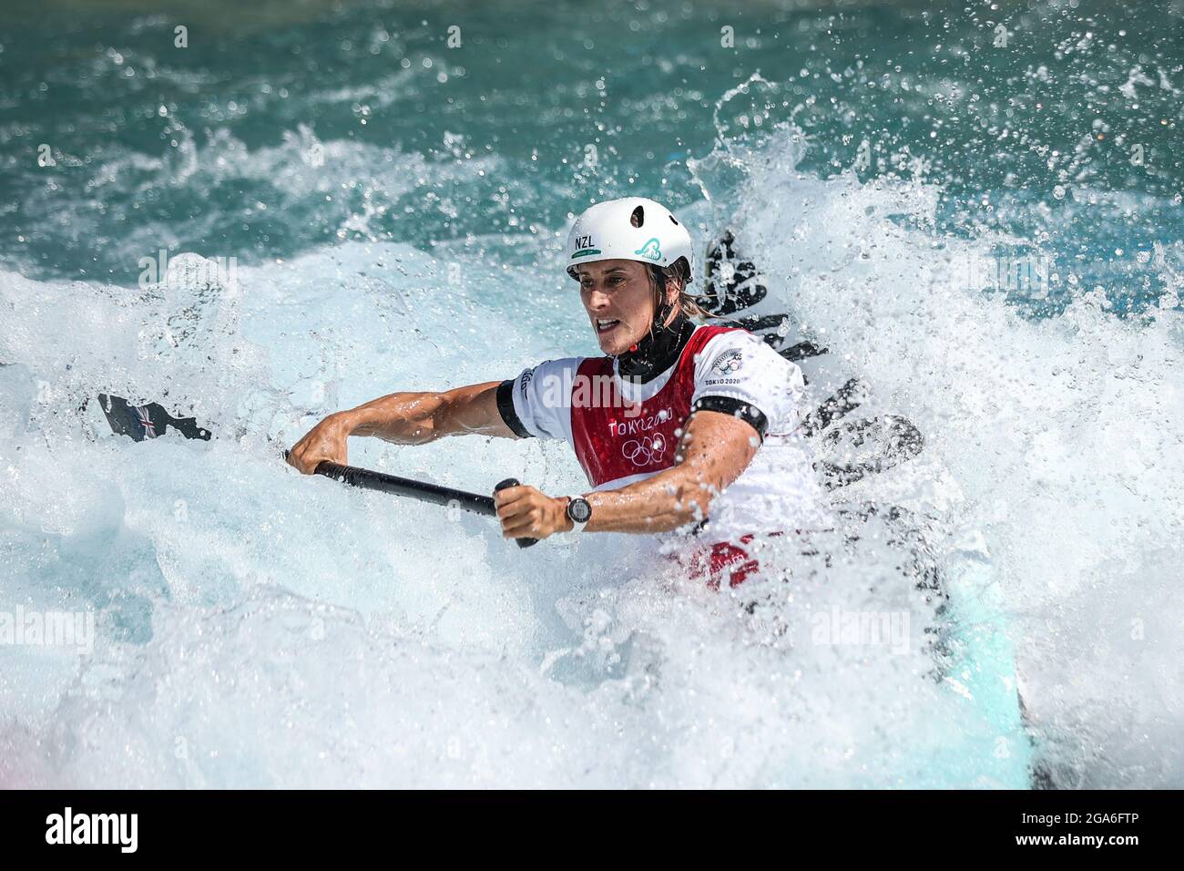 Tokyo, Japan. 29th July, 2021. Luuka Jones of New Zealand competes ...