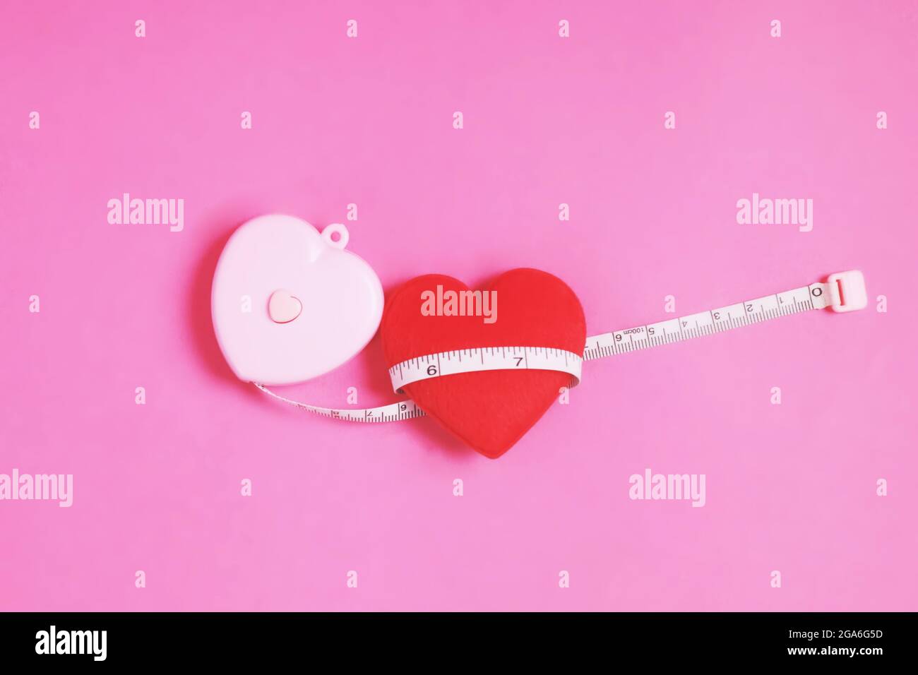 heart shaped tape measure.Make blanks in the form of 2 hearts.The image ...