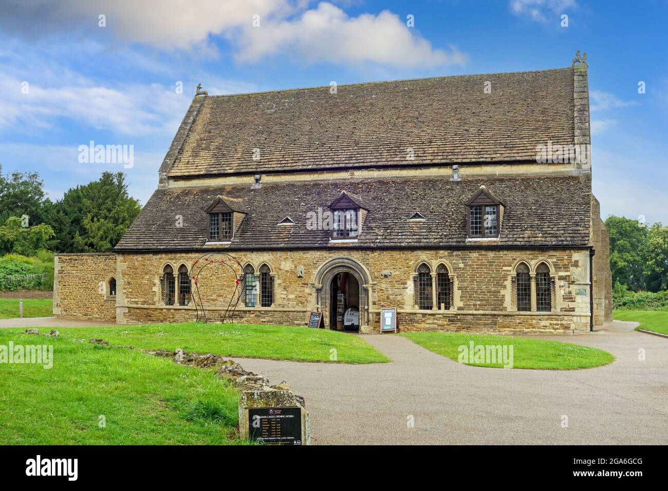 The Historic Manor House of Oakham Castle, Oakham, the county town of ...