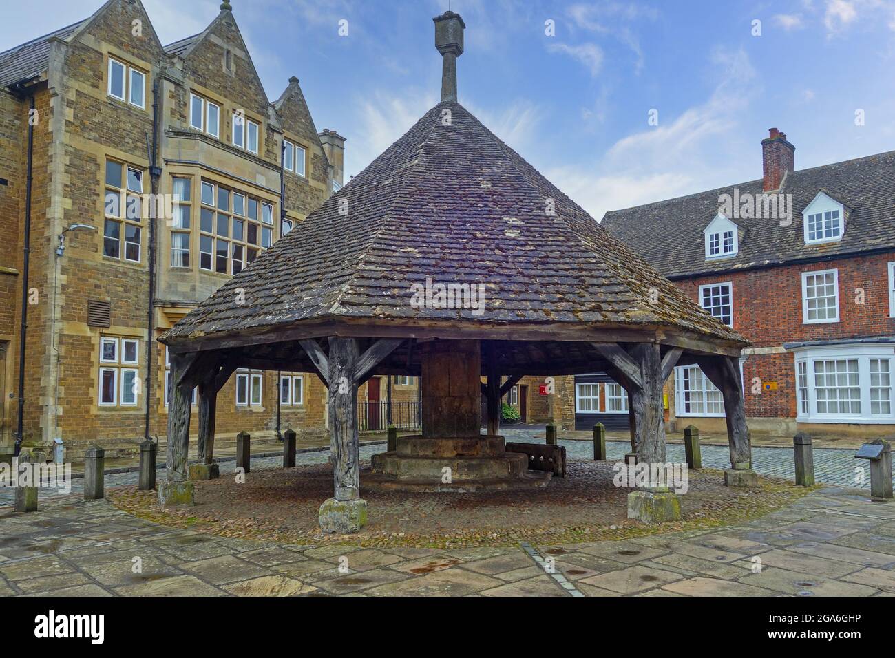 The Buttercross, Butter Cross or Market Cross at Oakham, the county ...