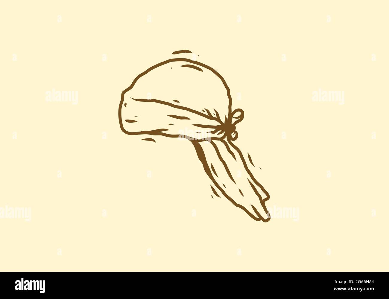 Tied up man Stock Vector Images - Alamy