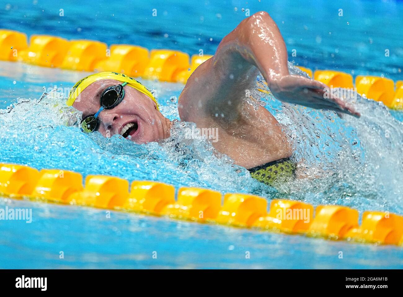Tokio, Japan. 29th July, 2021. Swimming: Olympics, 800m freestyle ...