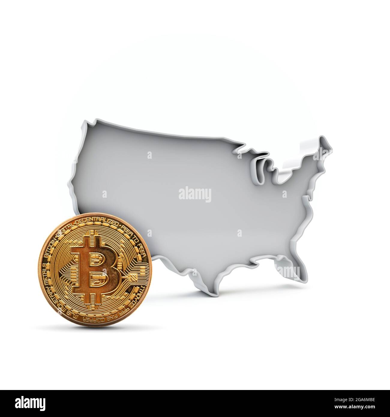 Currency and united states map Cut Out Stock Images & Pictures - Alamy