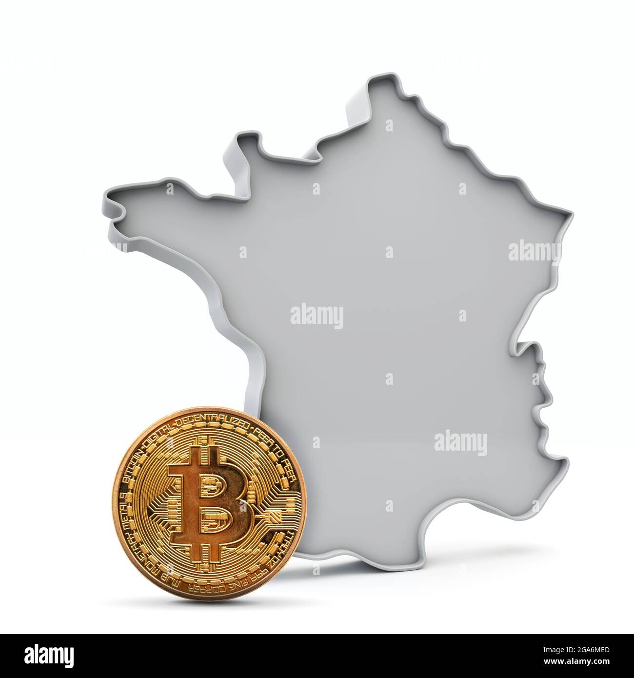 Map of france investment hi-res stock photography and images - Alamy