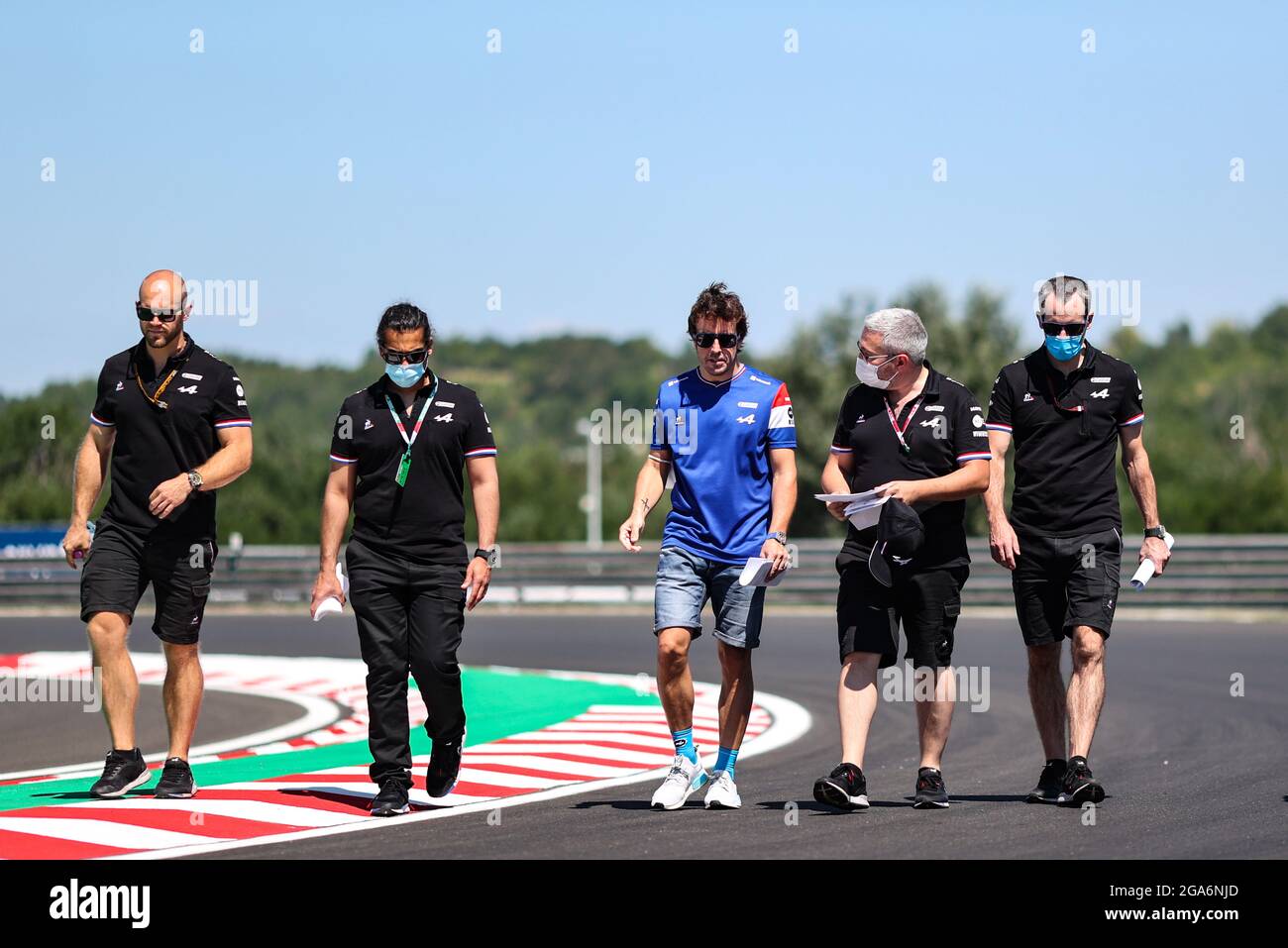 Budapest, Hungary. 29th July, 2021. Fernando Alonso (ESP) Alpine F1 ...