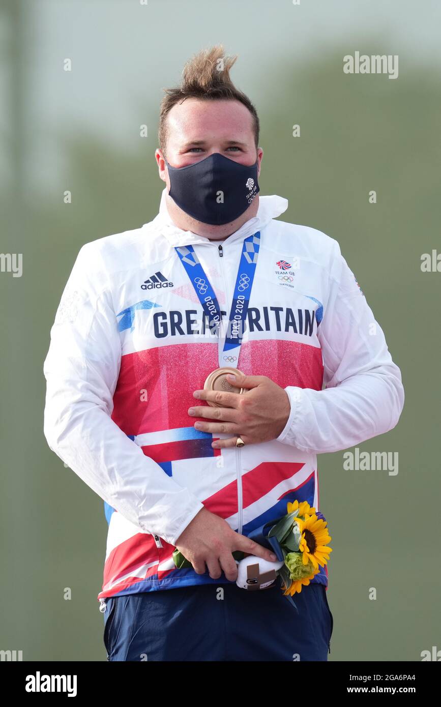 Tokyo, Japan. 29th July, 2021. Matthew John Coward Holley of Great ...