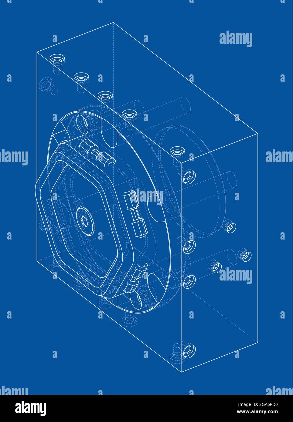 Abstract industry object concept. Vector Stock Vector Image & Art - Alamy