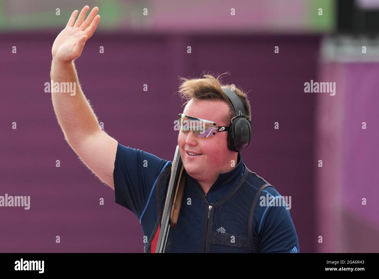 Tokyo, Japan. 29th July, 2021. Matthew John Coward Holley of Great ...