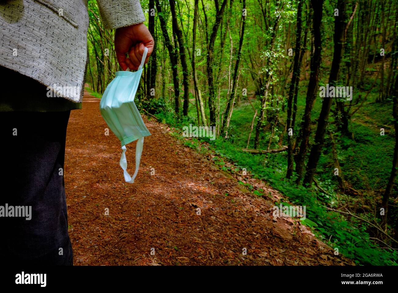Face masks take hi-res stock photography and images - Alamy