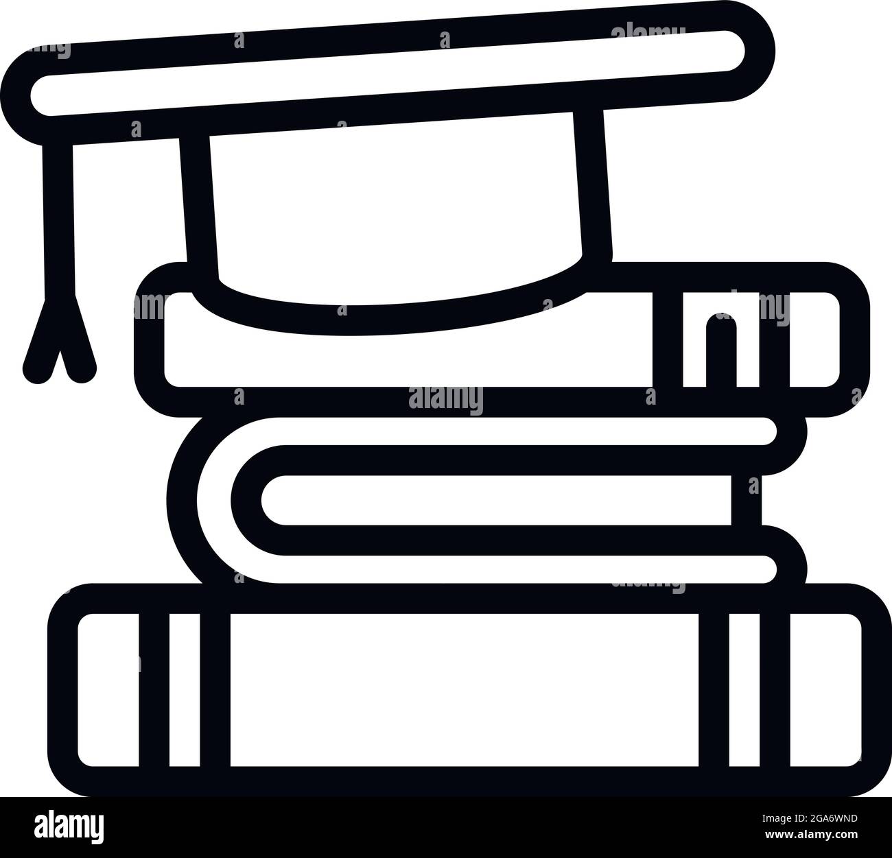 Interactive learning icon. Outline interactive learning vector icon for ...