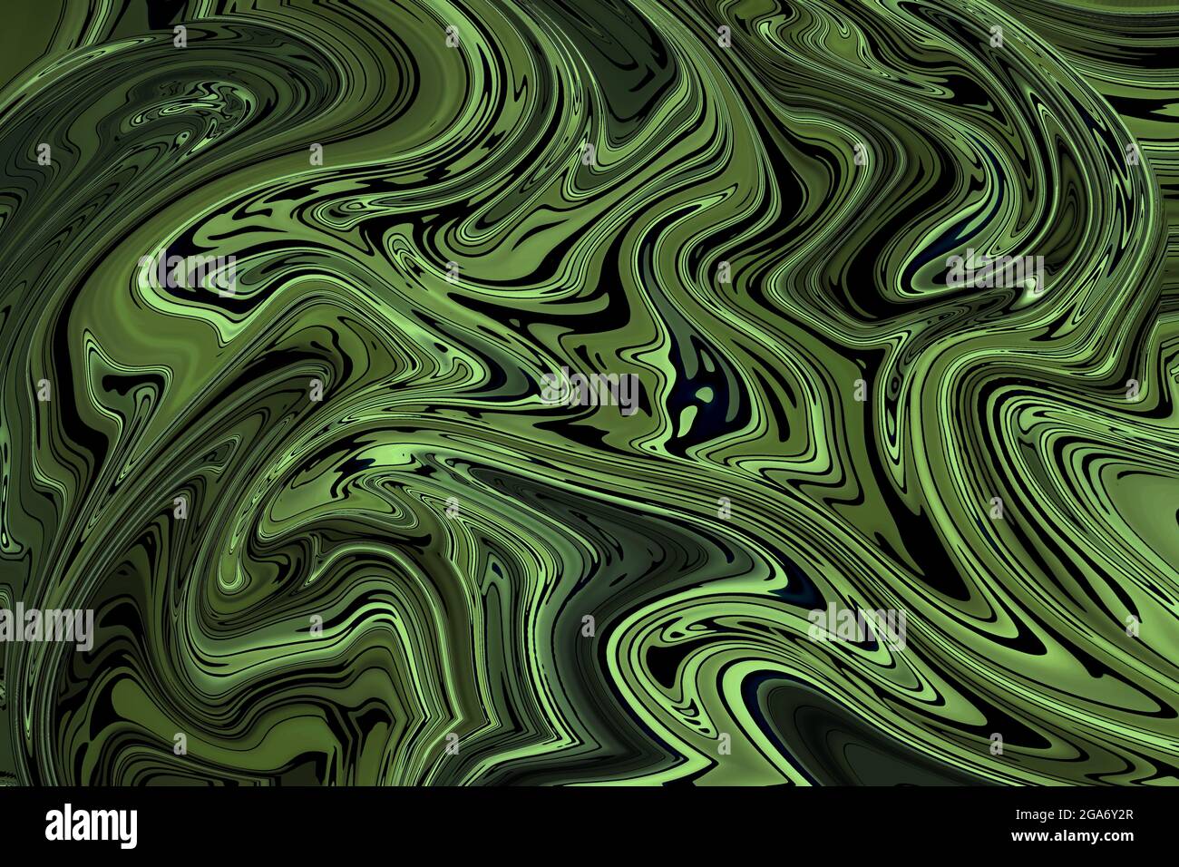 Creative marble abstract background with fluid effect, green gradients ...