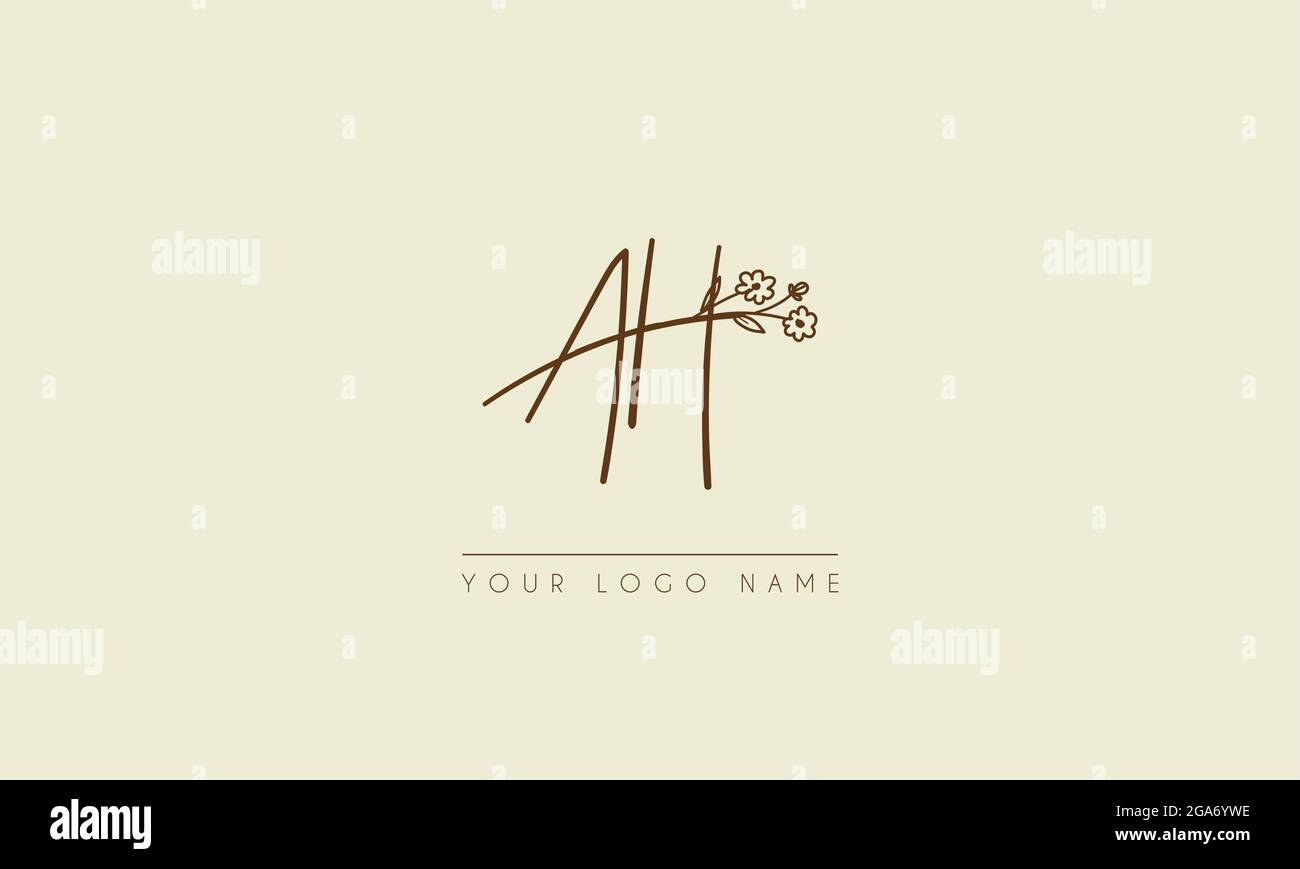 Font ah Stock Vector Images - Alamy