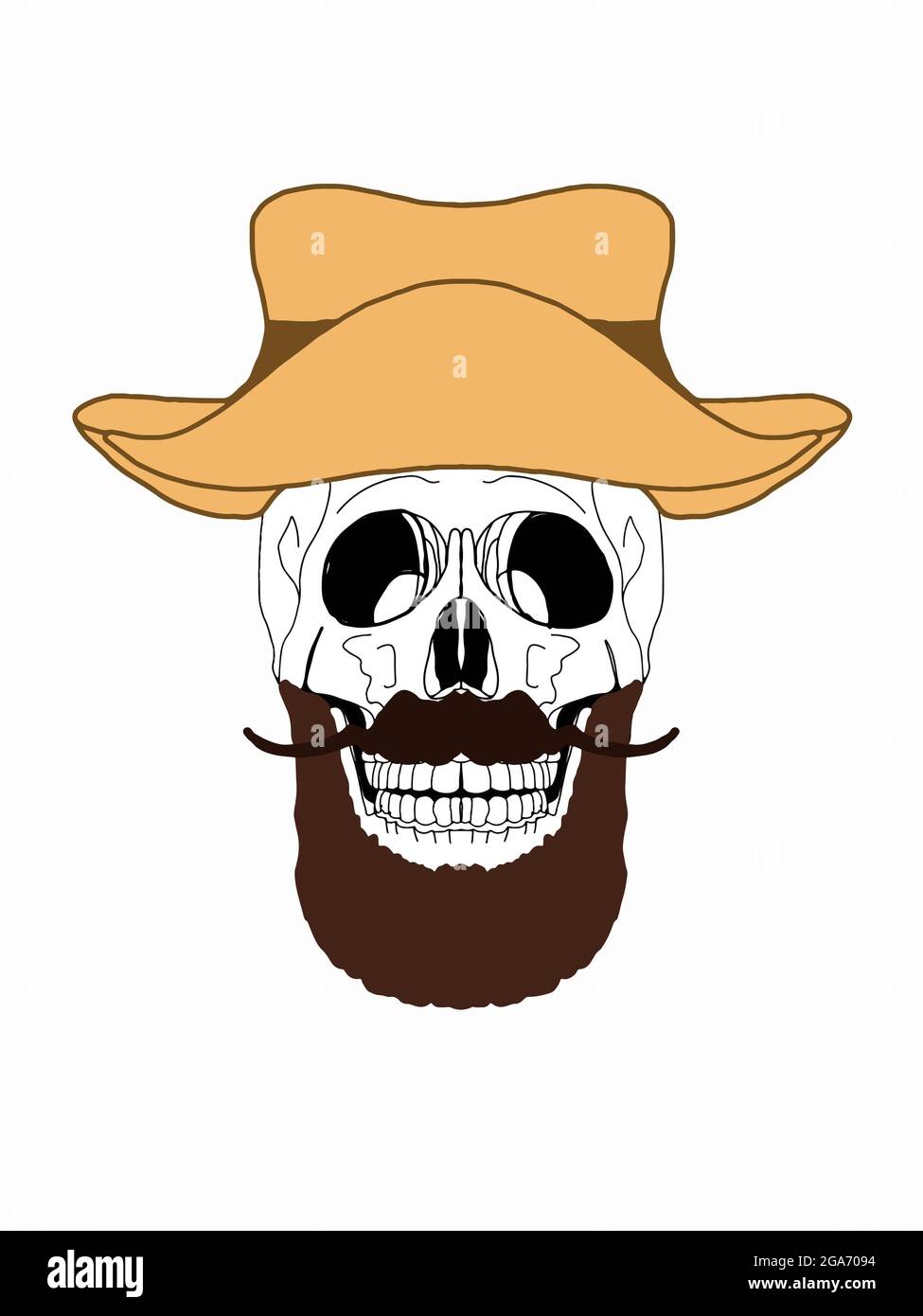 Skull And Hat High Resolution Stock Photography and Images - Alamy