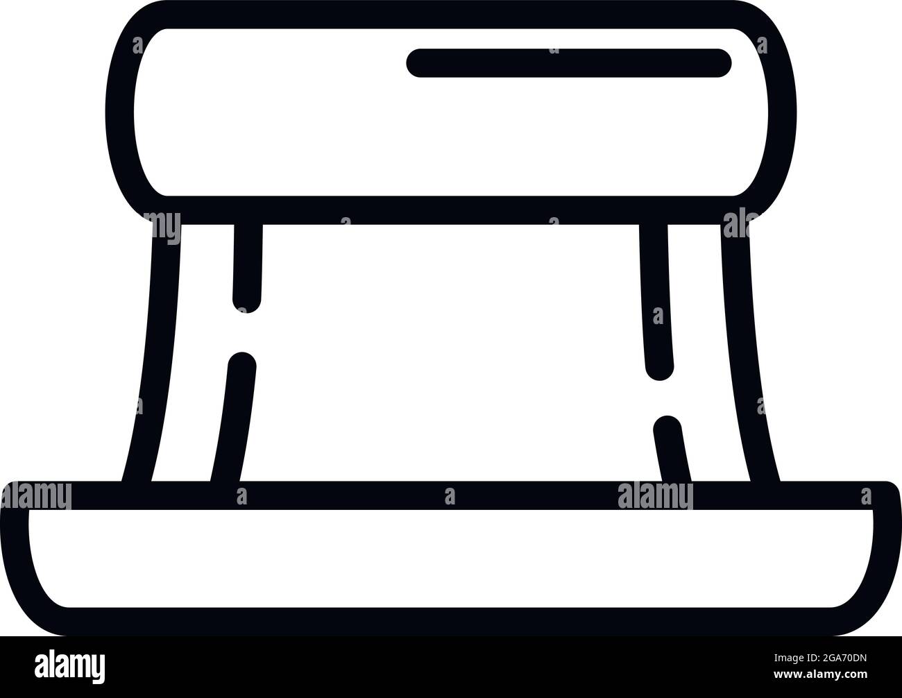 Movie scenario icon. Outline Movie scenario vector icon for web design ...