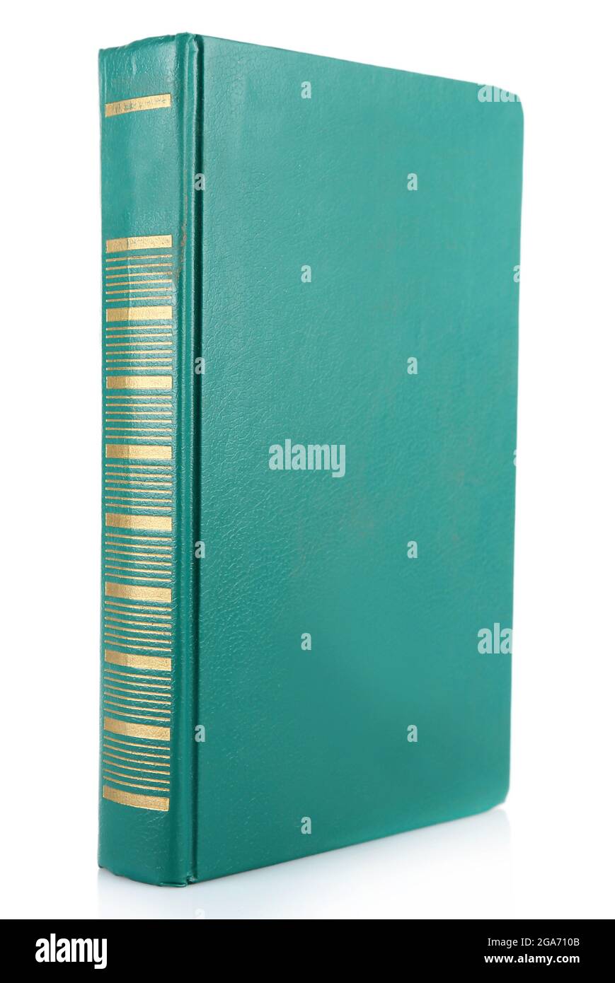 Single book isolated on white Stock Photo - Alamy