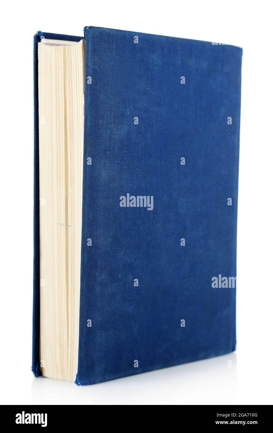 Single book isolated on white Stock Photo - Alamy
