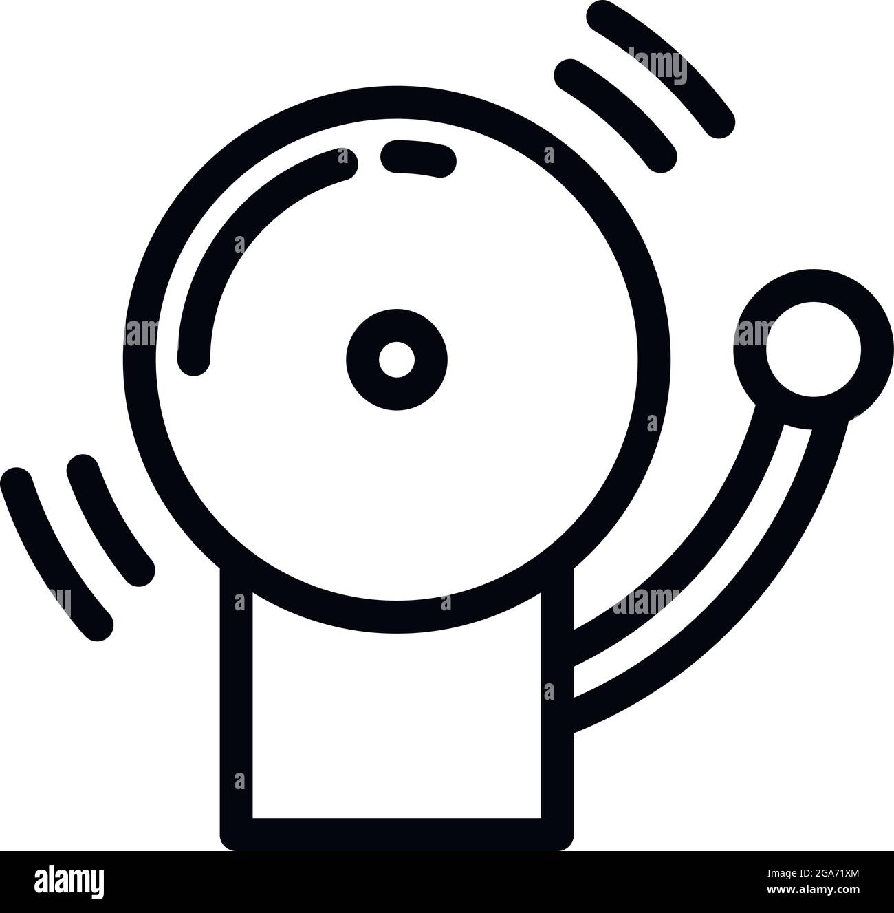 Boxing time icon. Outline Boxing time vector icon for web design ...