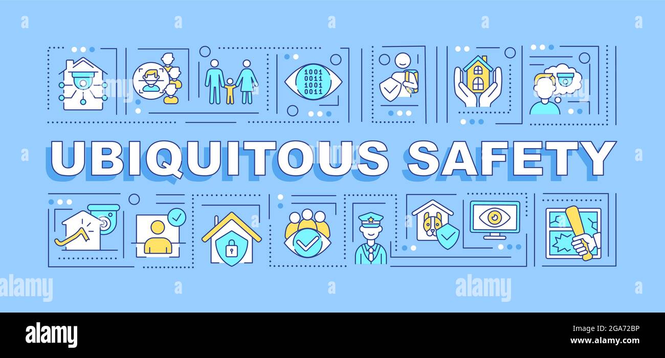 Ubiquitous safety word concepts banner Stock Vector Image & Art - Alamy Ubiquitous safety word concepts banner Stock Vector Image & Art - Alamy