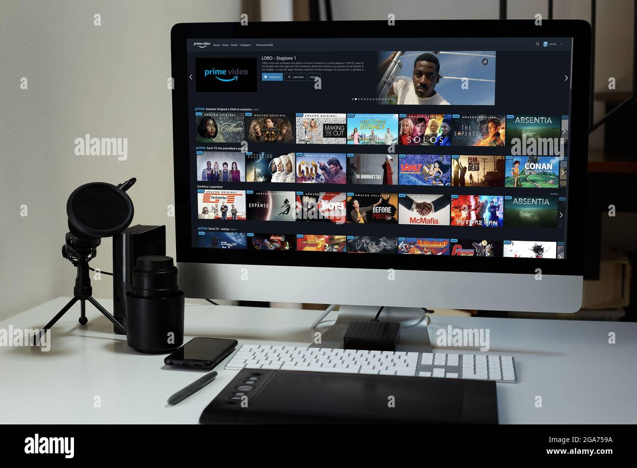 Video Editing Room Setup