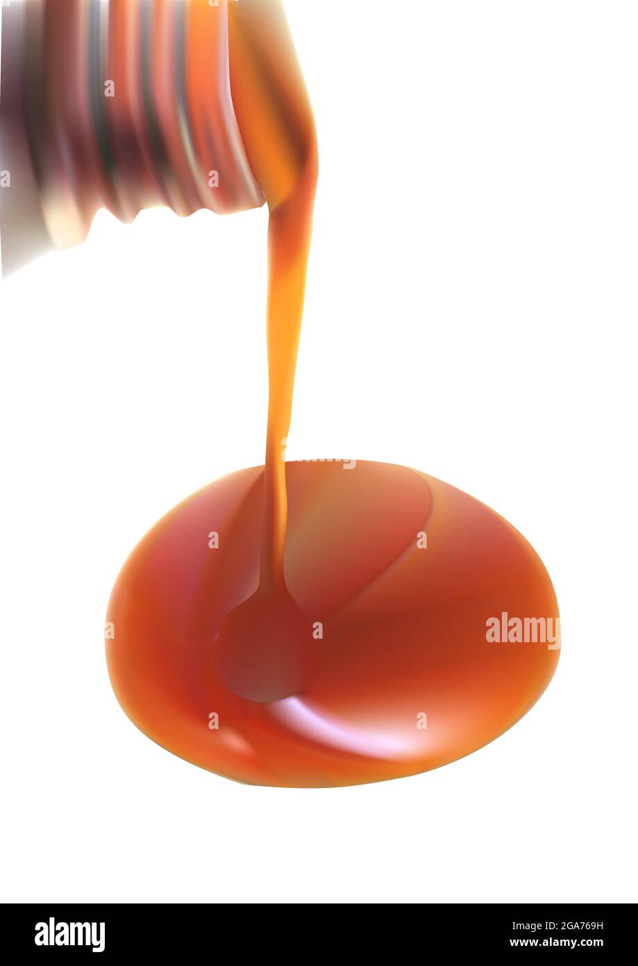 Vanilla Extract Cartoon