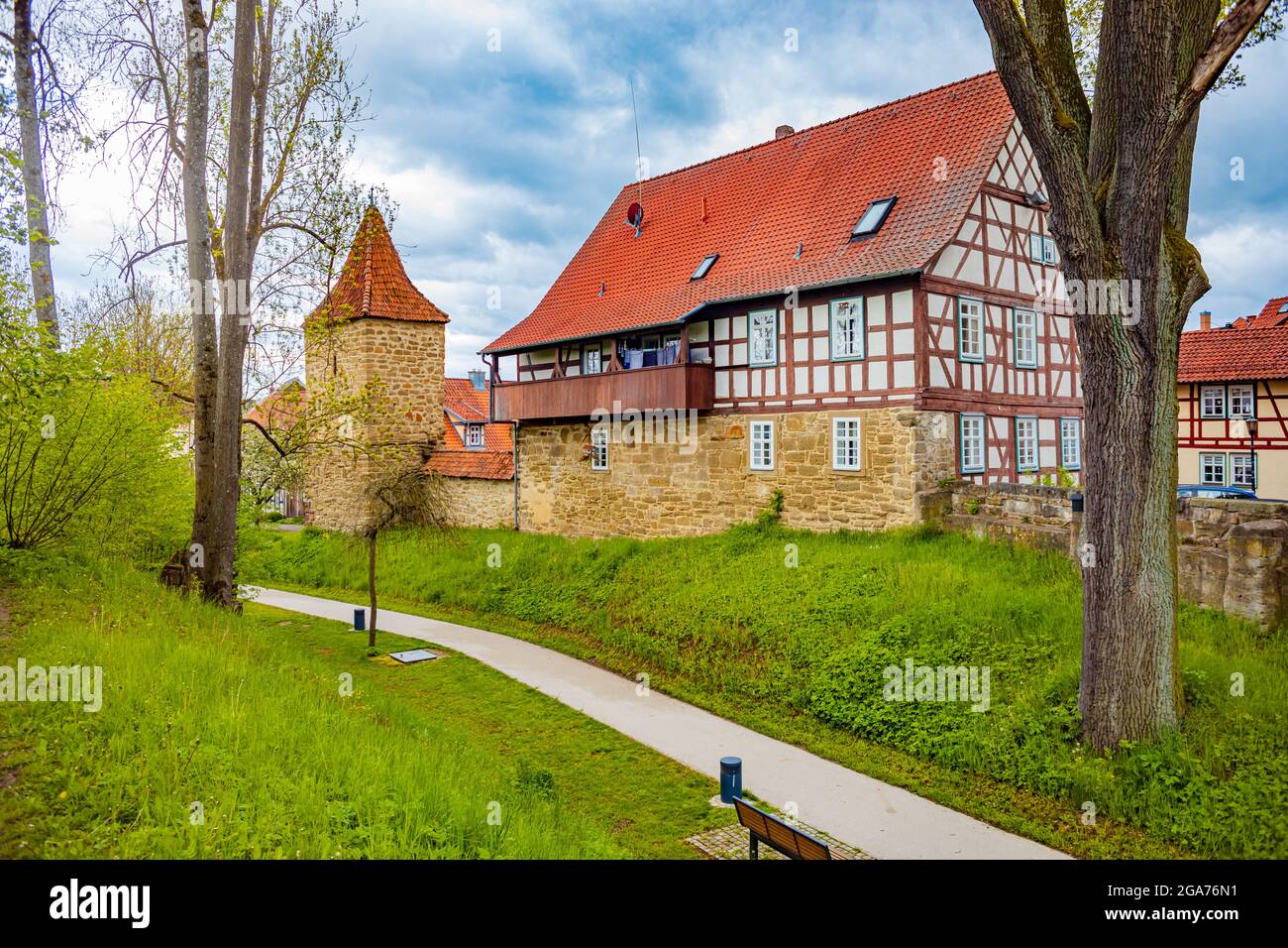 BAD RODACH, BAVARIA, GERMANY - CIRCA MAY, 2021: The Cityscape of Bad ...